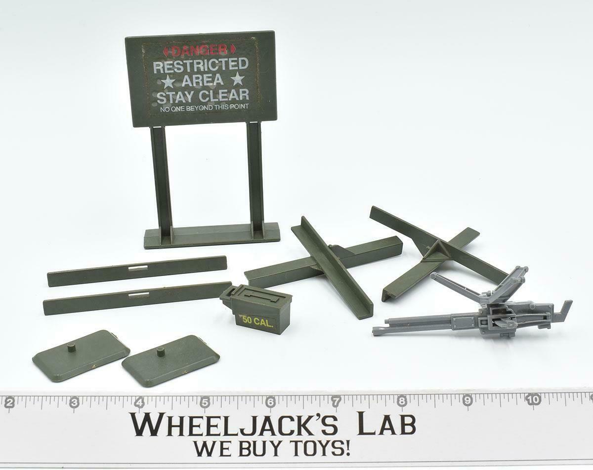 Machine Gun Defense Unit 100% Complete 1984 GI Joe ARAH Hasbro Vintage ...