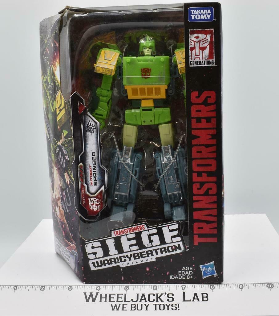 Springer Siege #2 WFC Voyager Generations Transformers Hasbro Takara ...