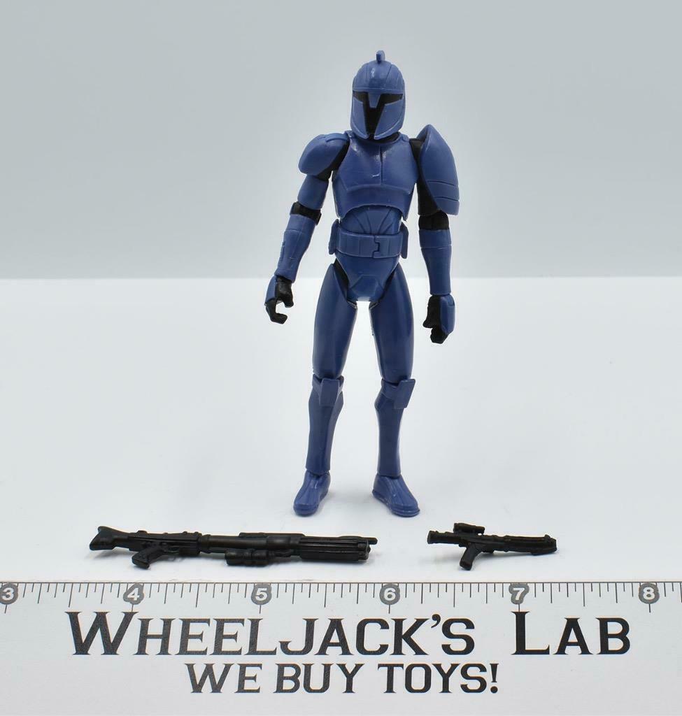 Blue Senate Commando Trooper Star Wars The Clone Wars 2008 Hasbro ...