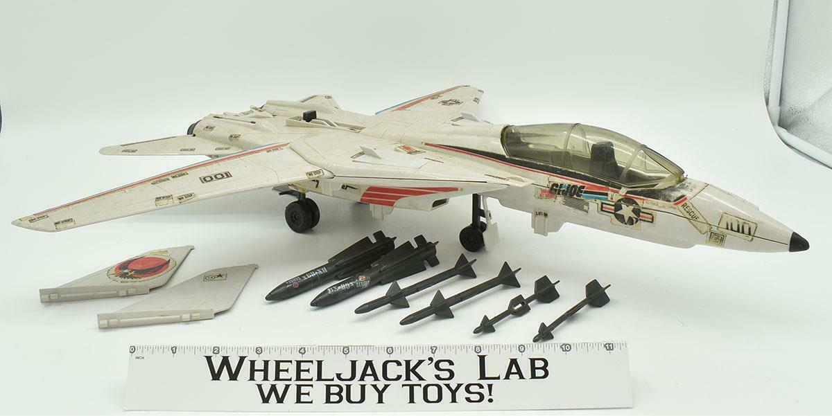 Skystriker XP-14F Combat Jet W/ Ace 1983 G.I. Joe Vehicle Vintage ...