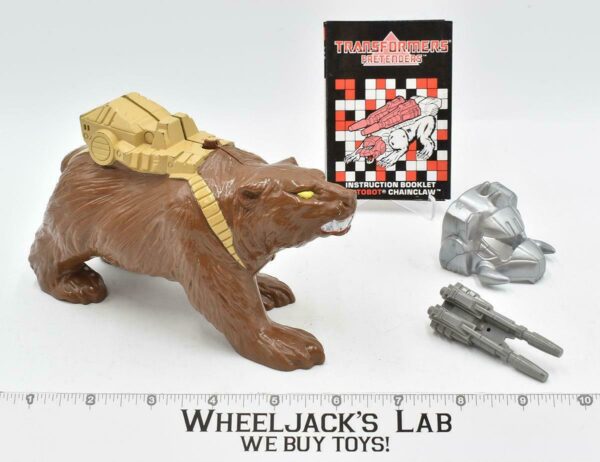 Pretender Chainclaw 1988 G1 Transformers Vintage Hasbro Action Figure ...