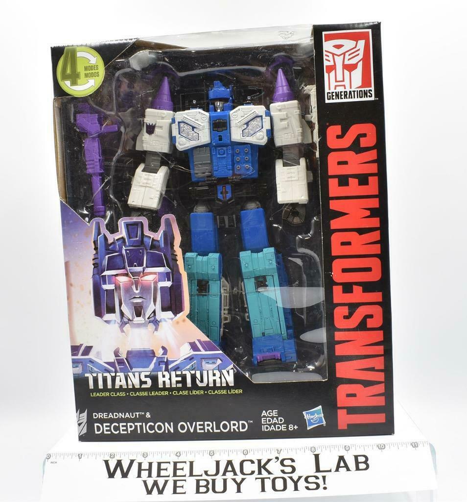 Dreadnaut & Decepticon Overload Leader Generations TR Transformers ...