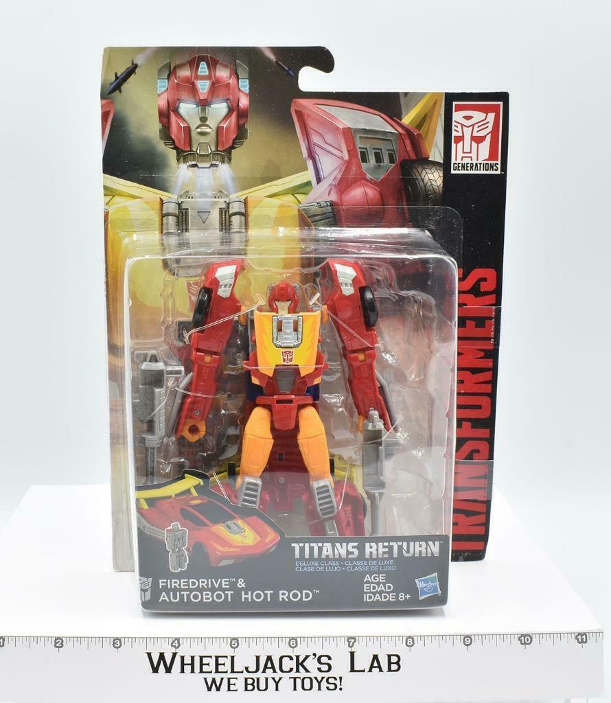 Firedrive & Hot Rod Deluxe Generations Titans Return Transformers ...