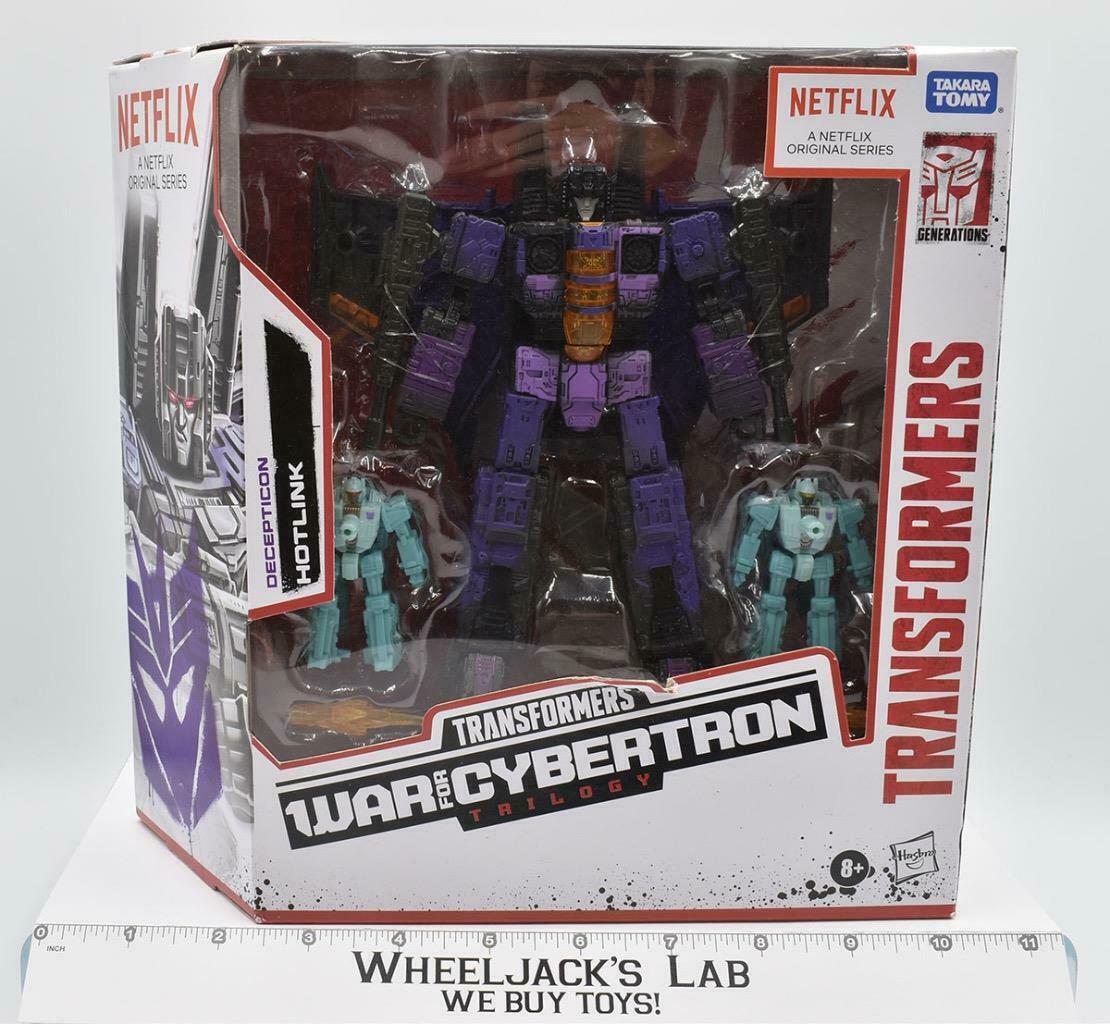 Hotlink 3 Piece Set WFC Voyager Generations NEW Transformers Netflix ...