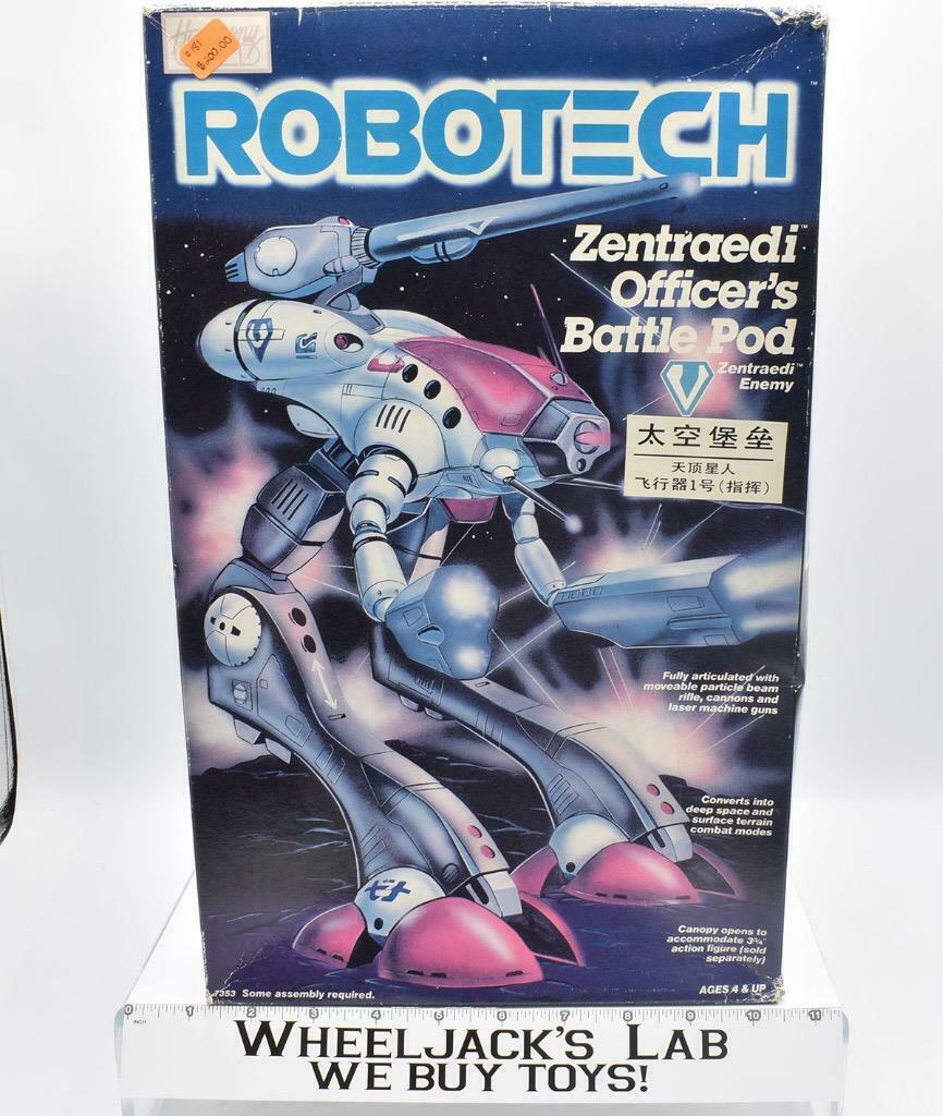 Zentraedi Officer's Battle Pod Unused Harmony Gold 1985 Vintage Action ...