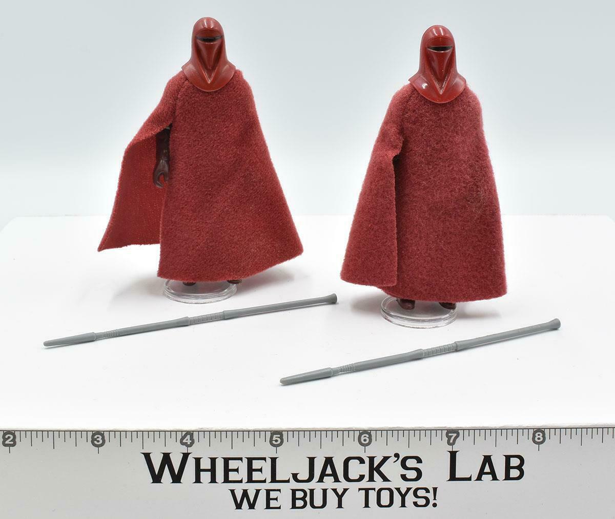 Lot of 2 Emperor Royal Guard 100% Complete Star Wars 1983 Figure Kenner ...