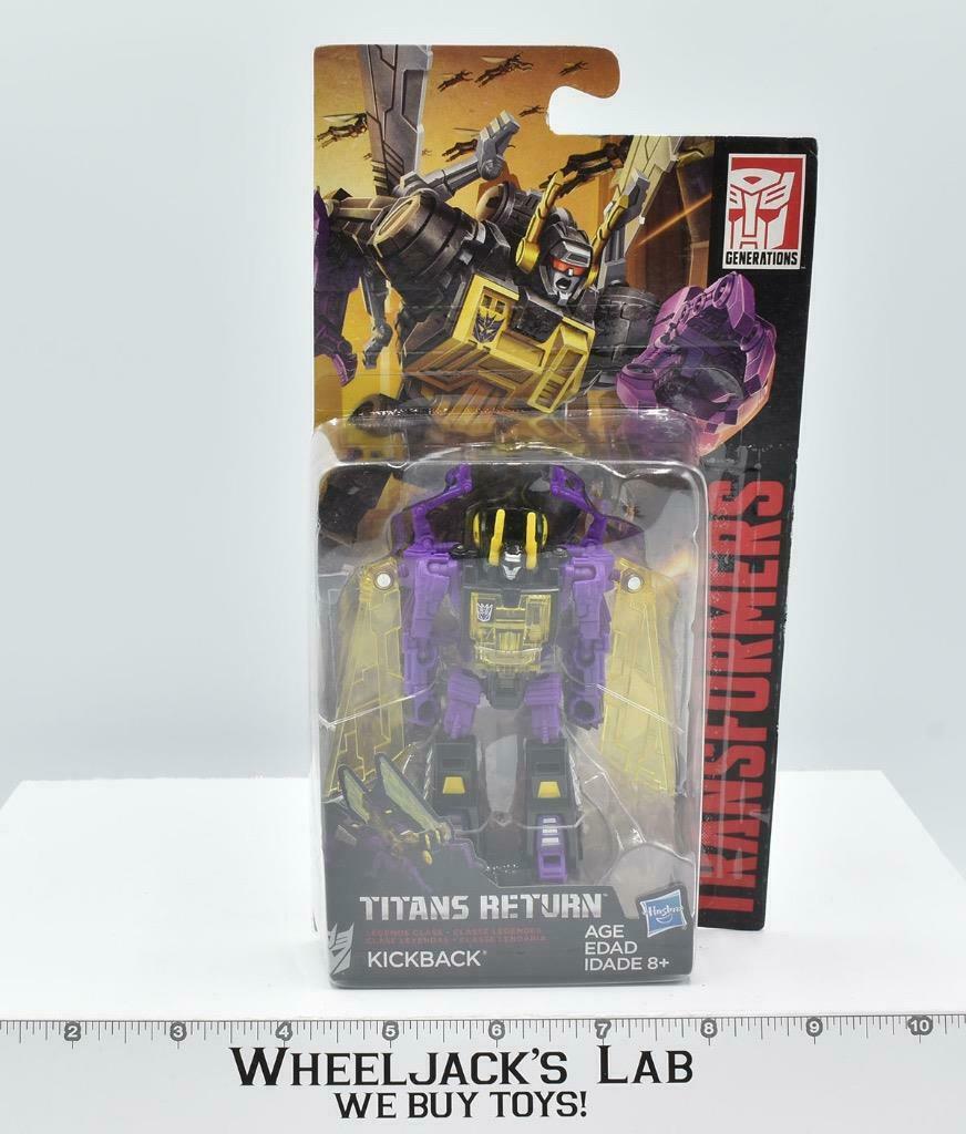 Kickback Legends Class Generations Titans Return Transformers Hasbro 2016 MOSC - Wheeljack's Lab