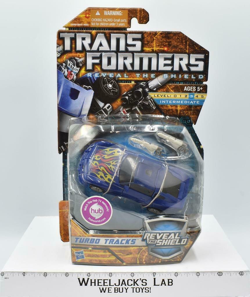 Turbo Tracks Reveal The Shield Deluxe Class Transformers Hasbro 2010 ...