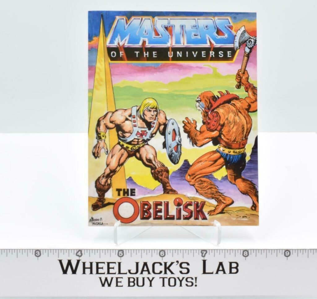 The Obelisk Mini Comic He-Man Masters of the Universe 1984 MOTU ...