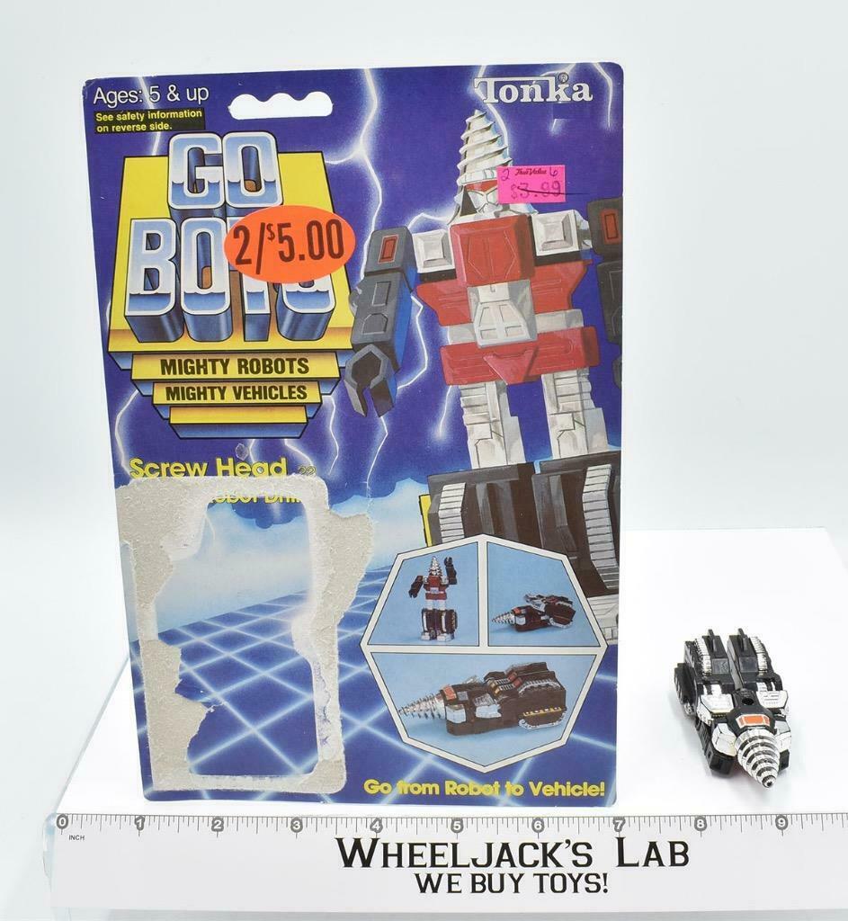 Screw Head With Card 1983 Gobots Vintage Go-Bots Bandai Tonka Action ...