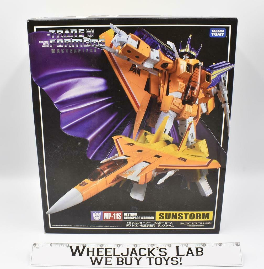 MP-11S Sunstorm Masterpiece Transformers Takara Tomy MINTY - Wheeljack ...