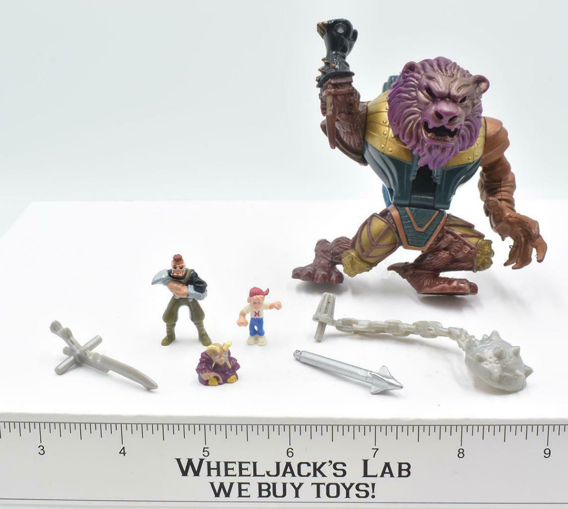 Battle Max Challenges Lion Conqueror 1994 Mighty Max Bluebird Toys ...