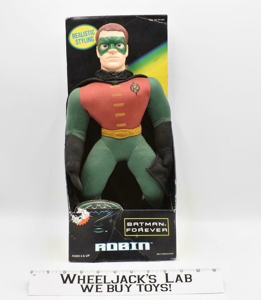 Batman Forever Plush Robin 1995 Hasbro Kenner Classic 16" Plush NEW ...