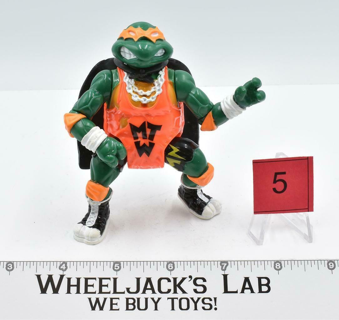 Shell Slammin' Mike #5 Teenage Mutant Ninja Turtle 1991 Playmates ...