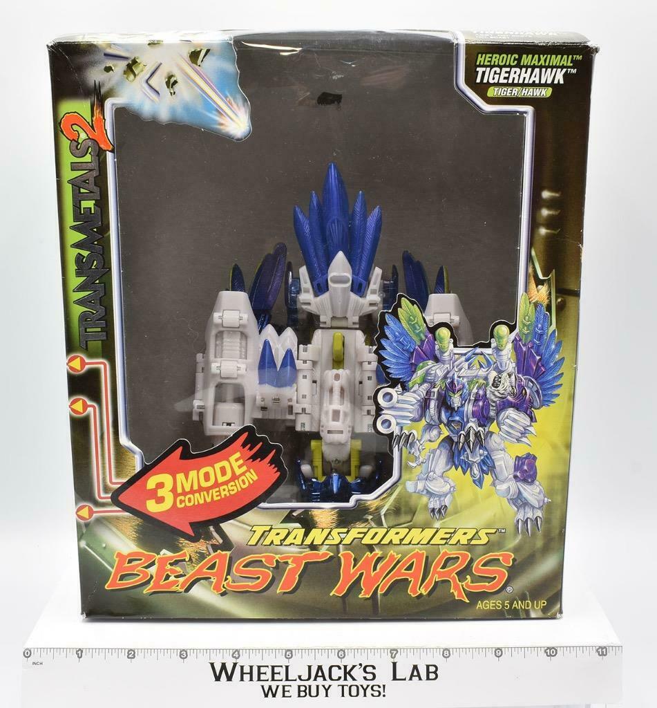 Tigerhawk Beast Wars Transmetals 2 Transformers Hasbro 1999 MIB ...