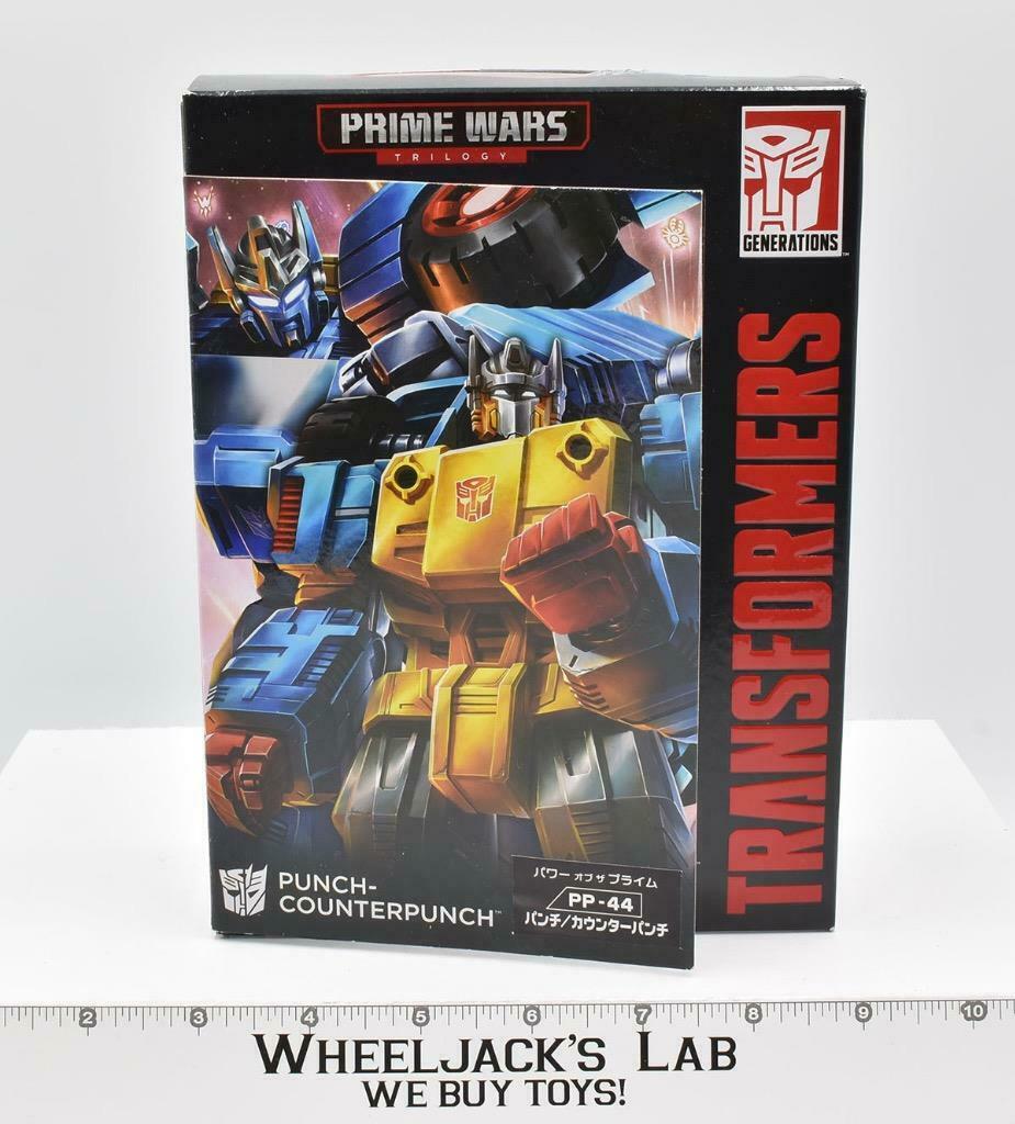 Punch-Counterpunch Deluxe Generations POTP Transformers Hasbro MISB ...