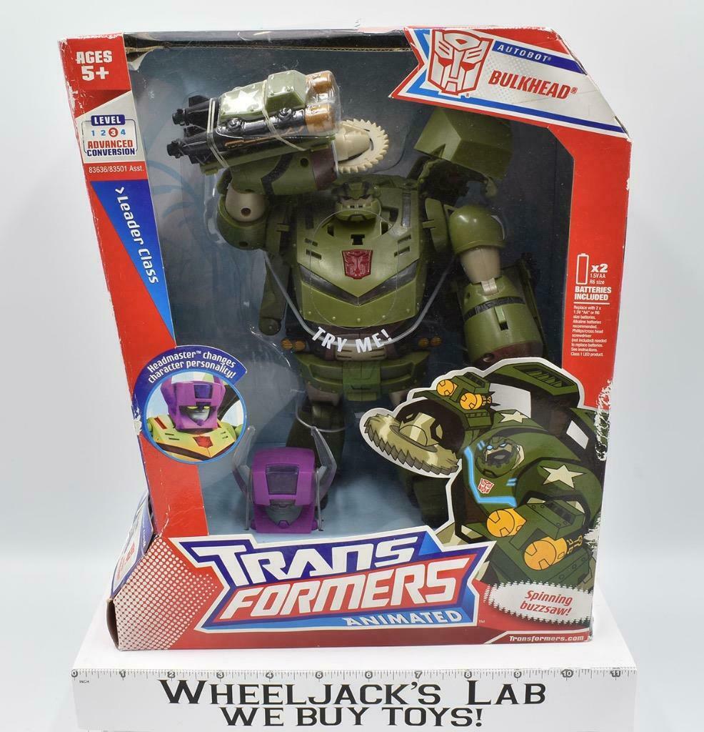 Bulkhead Leader Class Animated Transformers NEW Hasbro 2007 MISB ...