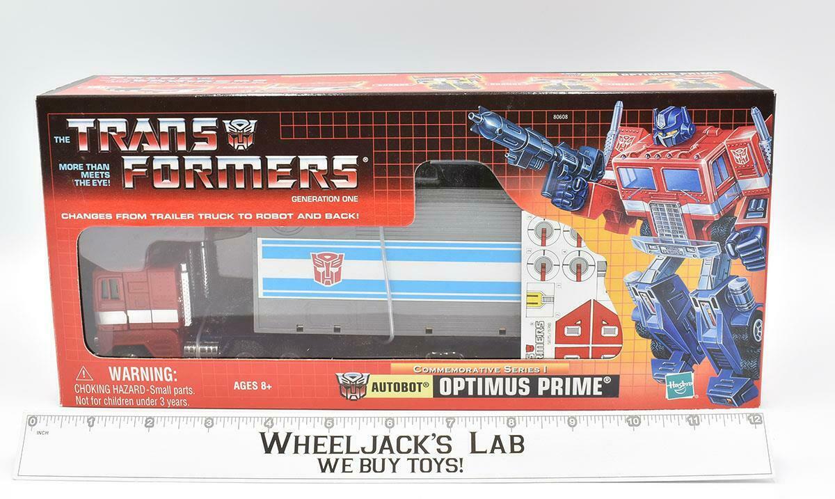 Optimus Prime Commemorative Series 1 MIB Toys R US Ex 2002 G1 ...
