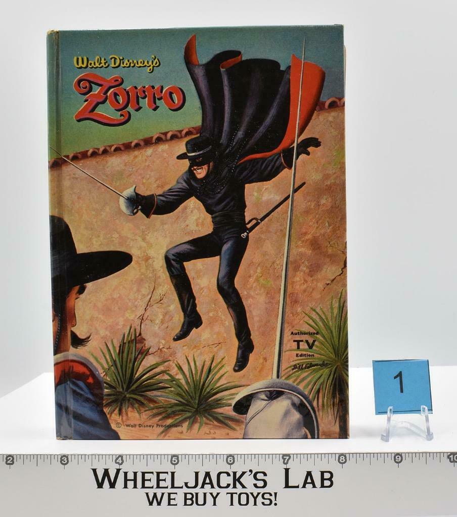 Walt Disney's Zorro Book #1 1958 Owned By Henry Calvin Serg Demetrio ...