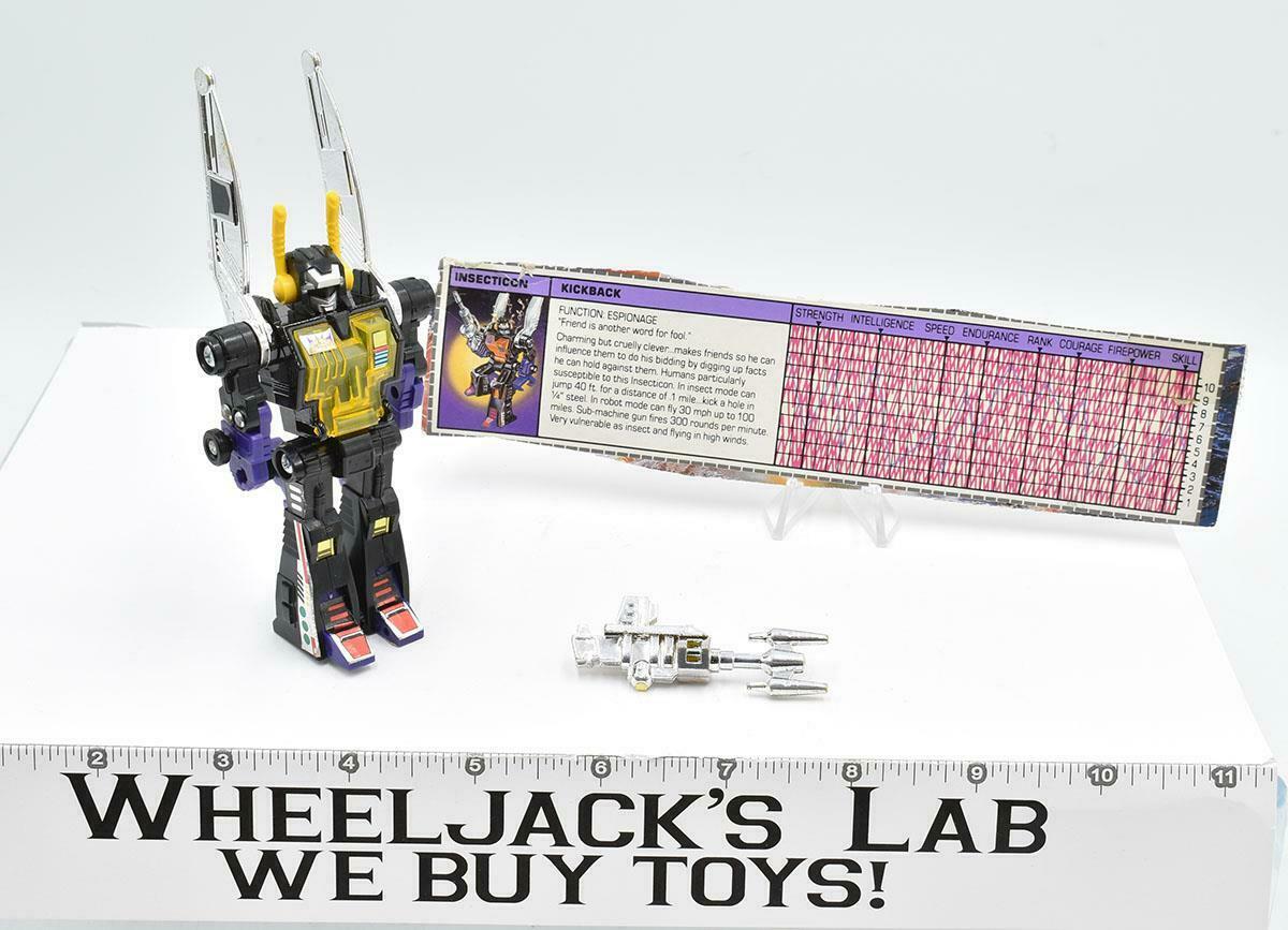 Shrapnel 100% Complete 1985 Vintage Hasbro G1 Transformers Action ...