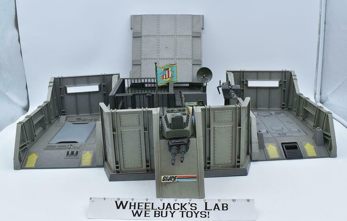 Headquarters Command Center GI Joe 1983 Hasbro Action Figure Vintage NO REPRO - Wheeljack's Lab