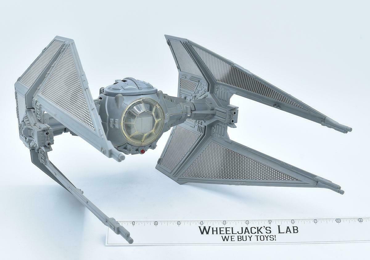 Imperial Tie Interceptor 100% Complete WORKS Star Wars ROTJ Vintage ...