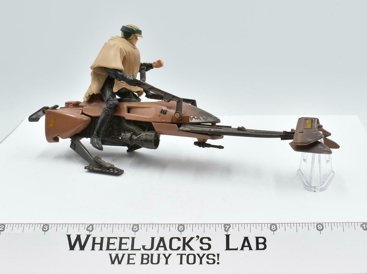 Imperial Speeder Bike W/Luke Star Wars Power of the Force 1995 Hasbro Vehicle - Wheeljack's Lab