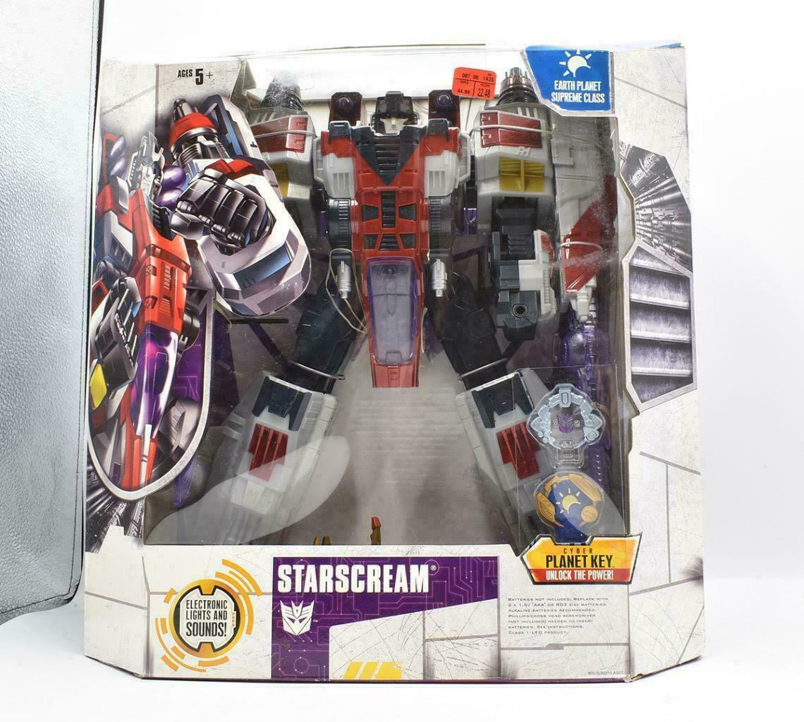 Starscream Supreme Class MISB NEW Cybertron RID Transformers 2005 ...