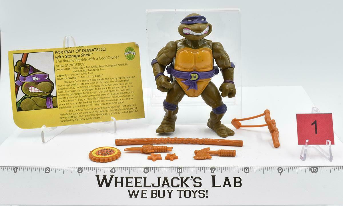 Storage Shell Donatello #1 Complete Teenage Mutant Ninja Turtles 1991 ...