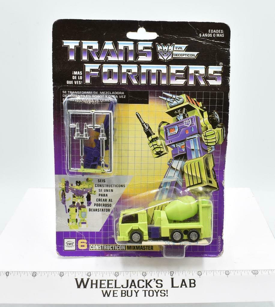 Mixmaster IGA MEXICAN MOSC NEW Sealed 1985 Vintage G1 Transformers ...