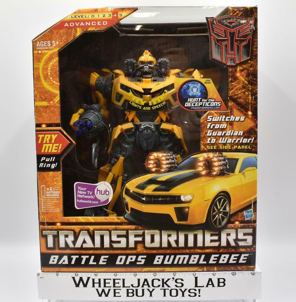 Battle Ops Bumblebee HFTD Transformers Hasbro 2009 Action Figure MISB ...