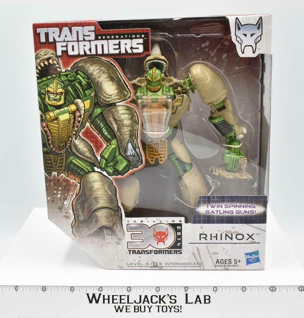 Rhinox Thrilling 30 Voyager Class Generations Transformers Hasbro 2013 MISB - Wheeljack's Lab