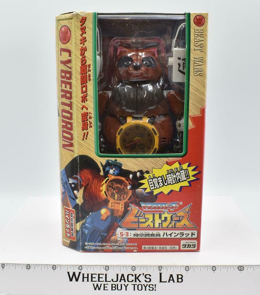 Heinrad Raccoon Clock Cybertoron Beast Wars Transformers Takara 1999 ...