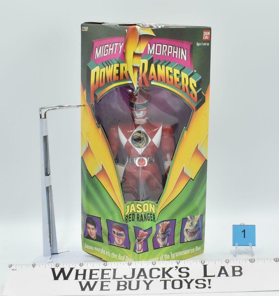 Jason Red Ranger #1 8" NEW MISB Mighty Morphin Power Rangers 1994 ...