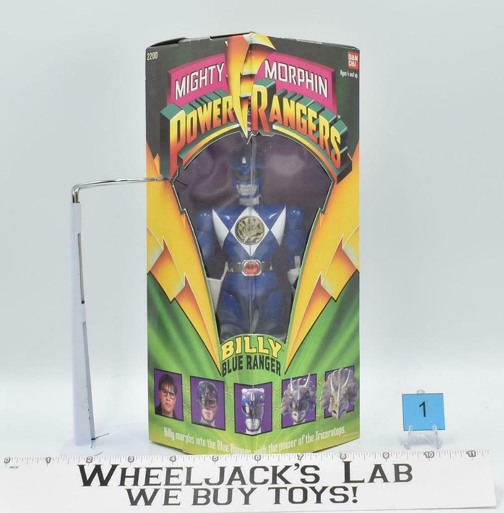 Billy Blue Ranger #1 8" NEW MISB Mighty Morphin Power Rangers 1994 ...