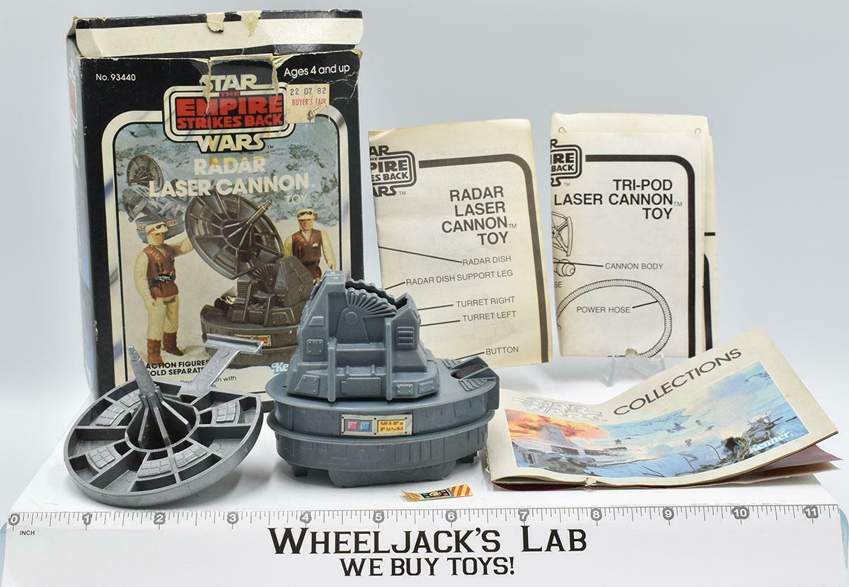 Hoth Radar Laser Cannon Mini Rig 100% Complete 1982 Star Wars ESB ...