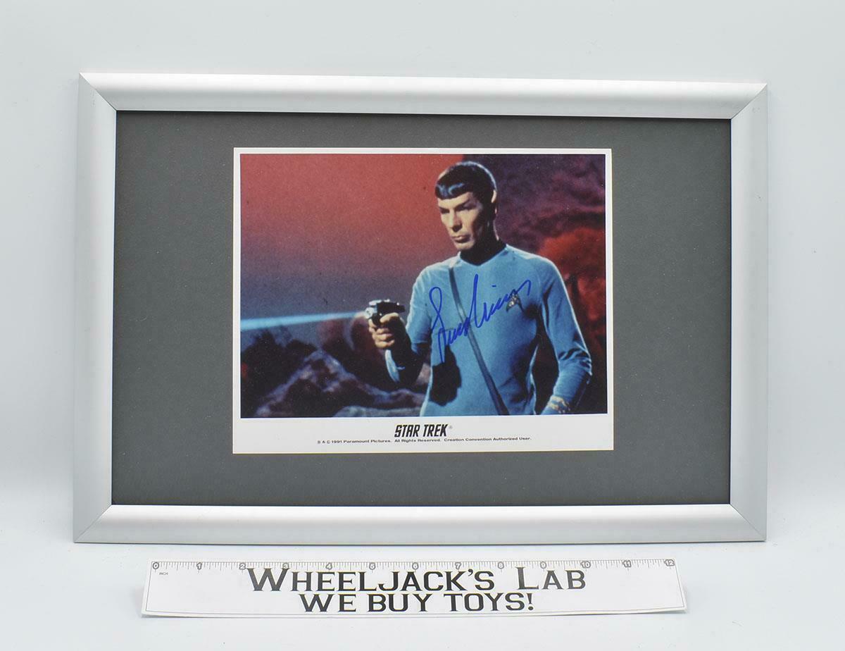 Spock Star Trek Leonard Nimoy AUTOGRAPHED 8x10 Picture - Wheeljack's Lab