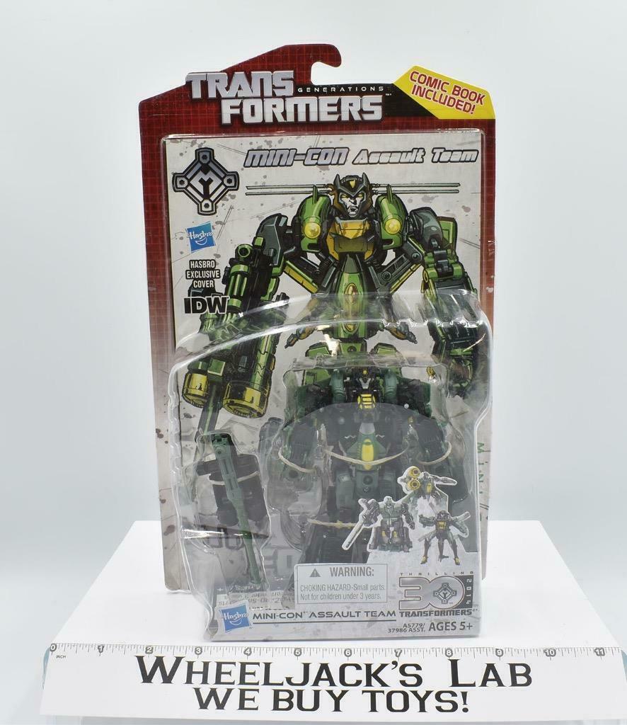 Mini-Con Assault Team Deluxe Generations Transformers Hasbro 2014 MOSC ...