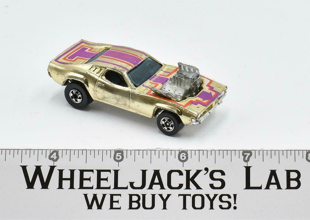 Rodger Dodger Gold Chrome 1970 Mattel Vintage Hot Wheels - Wheeljack's Lab