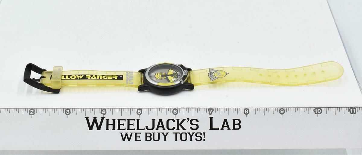 Yellow Ranger Mighty Morphin Power Ranger Wrist Watch 1994 Saban Hope ...
