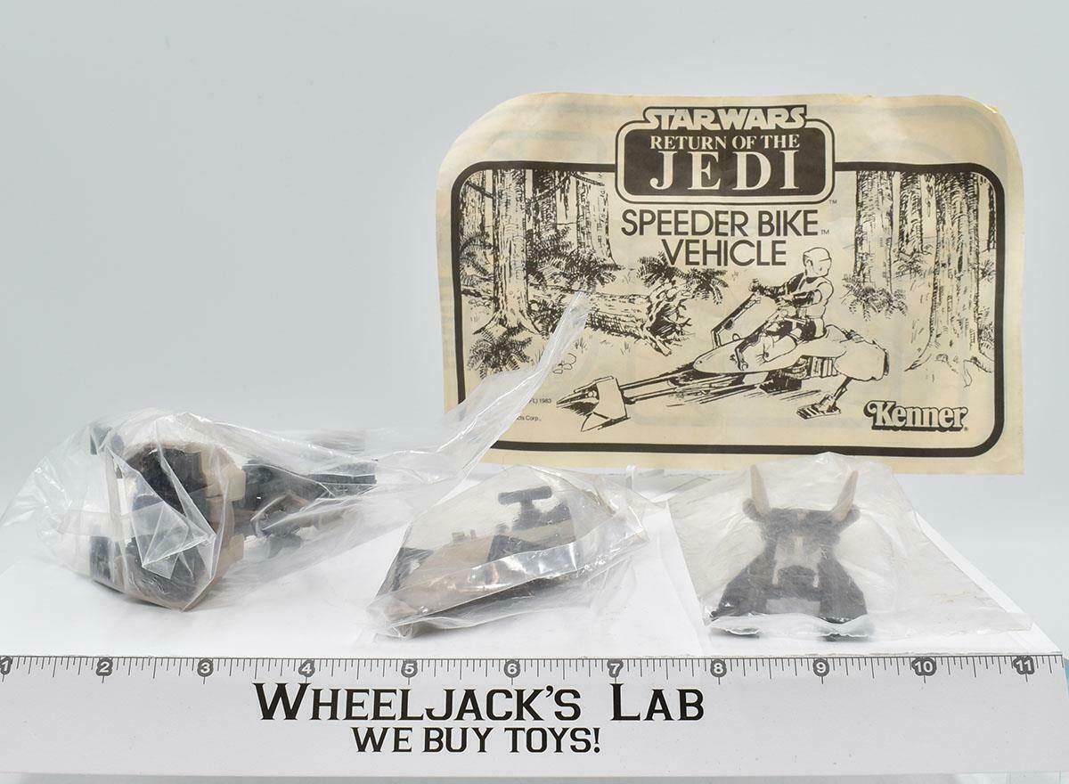 Speeder Bike Vehicle NEW BAGGED 100% Complete Star Wars ROTJ 1983 Kenner - Wheeljack's Lab