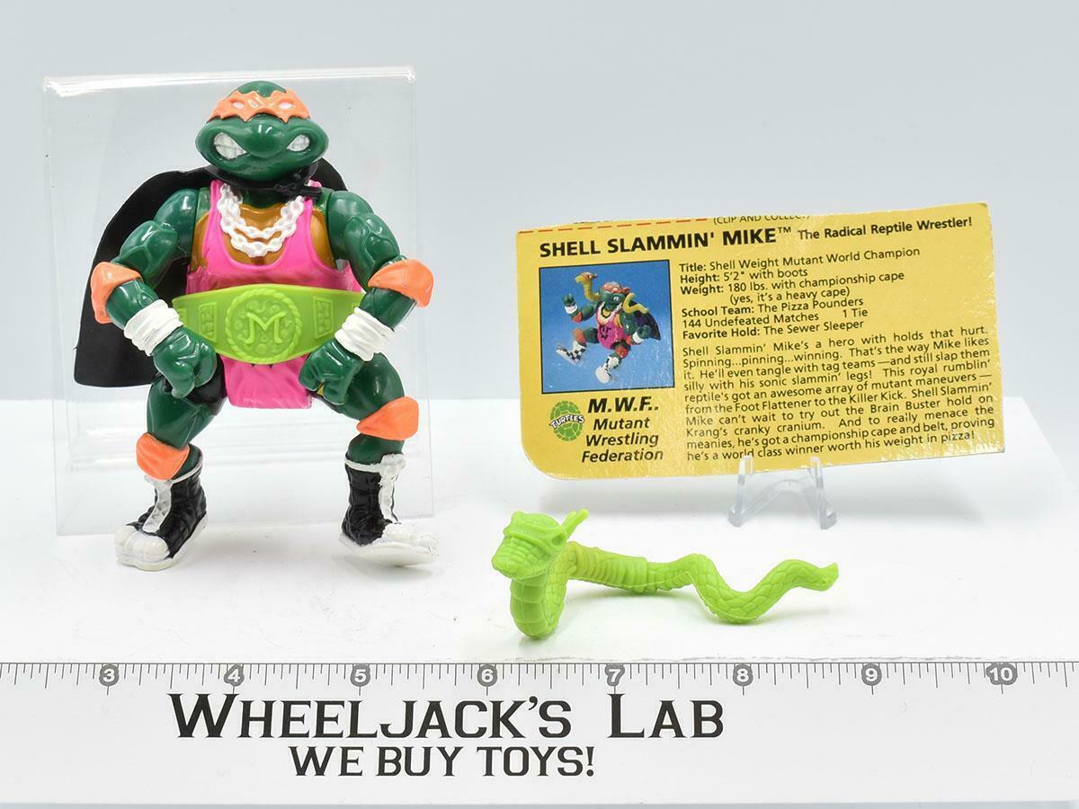 Shell Slammin' Mike 100% Complete Teenage Mutant Ninja Turtle 1991 ...