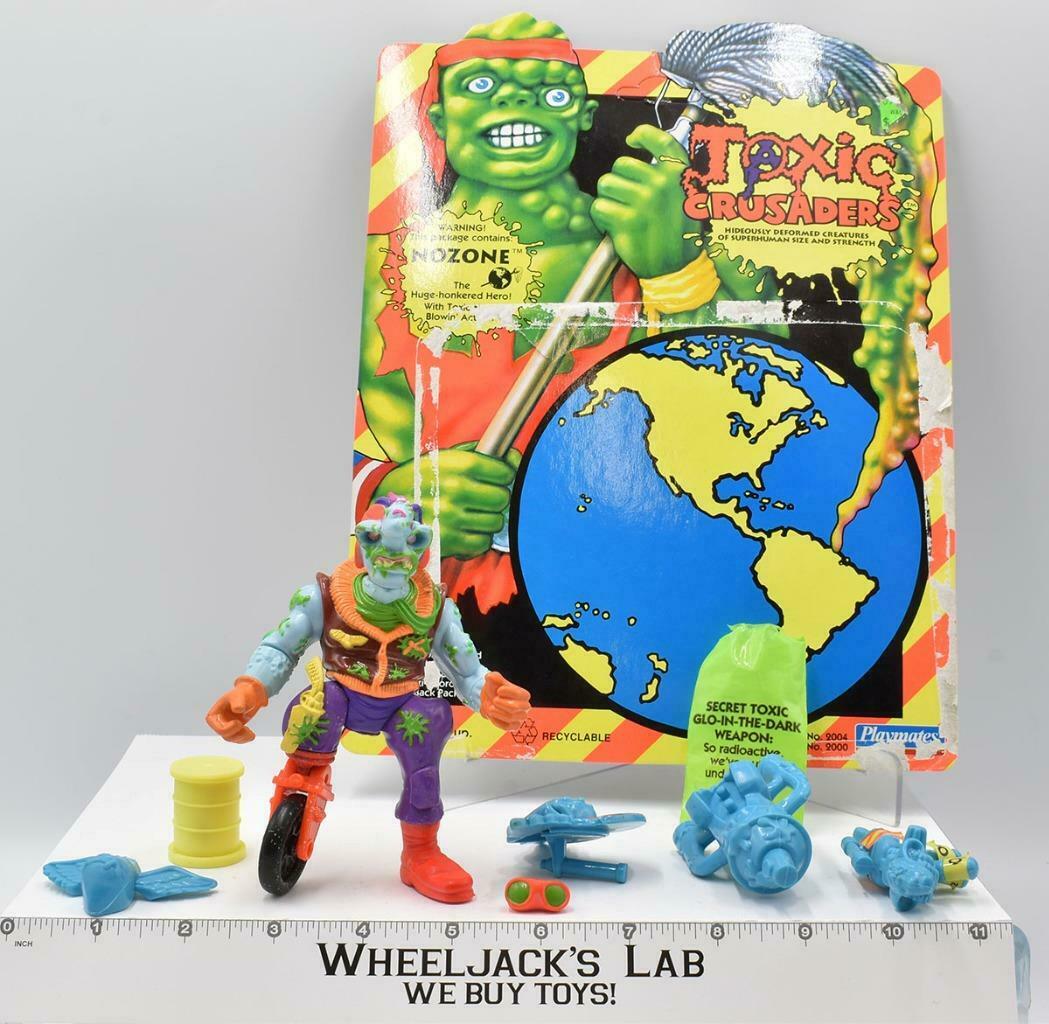 Nozone With Card Toxic Crusaders Playmates 1991 Action Figure Vintage ...