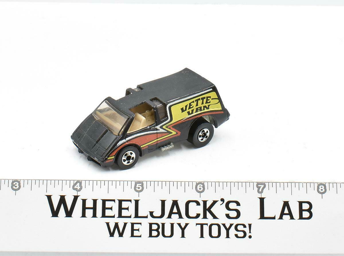Vette Van Black 1979 Mattel Vintage Hot Wheels Blackwall - Wheeljack's Lab