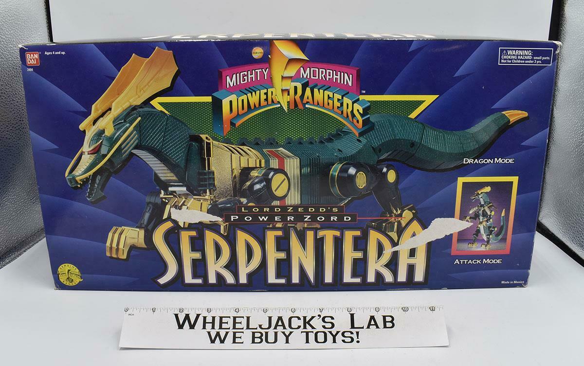 Serpentera Power Zord Mighty Morphin Power Rangers 1994 Bandai Complete ...