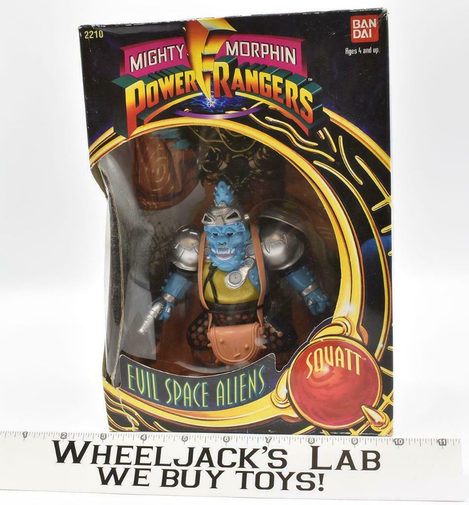 Squatt NEW MISB Mighty Morphin Power Rangers 1994 Bandai - Wheeljack's Lab