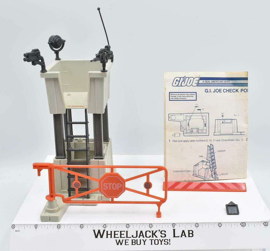 Check Point Alpha Battle Station GI Joe 1985 Hasbro Vintage - Wheeljack ...
