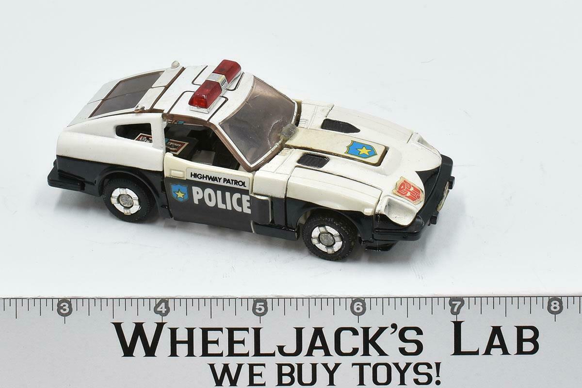 Prowl 1984 Vintage G1 Transformers Hasbro Action Figure - Wheeljack's Lab