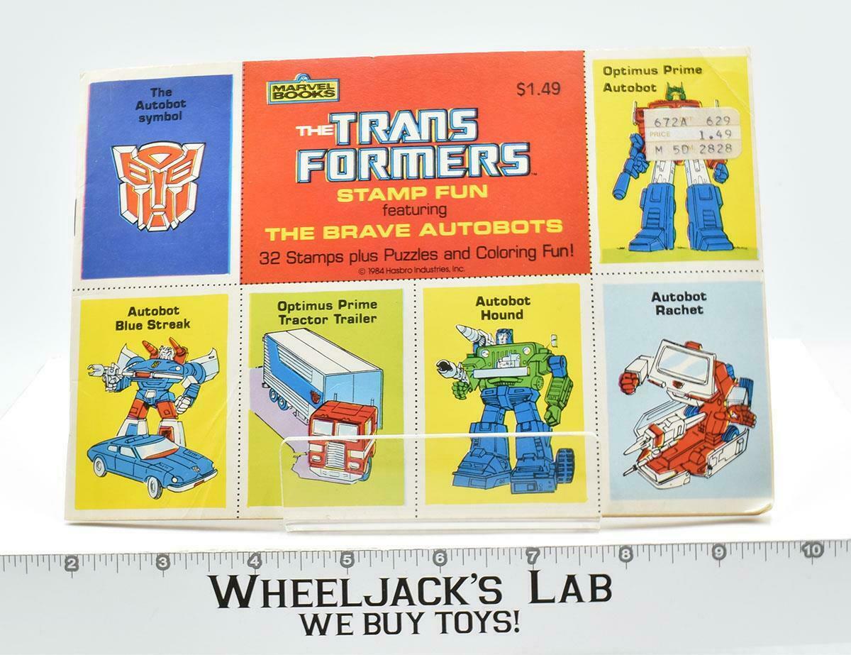 Transformers Stamp Fun Featuring The Brave Autobots - Wheeljack's Lab