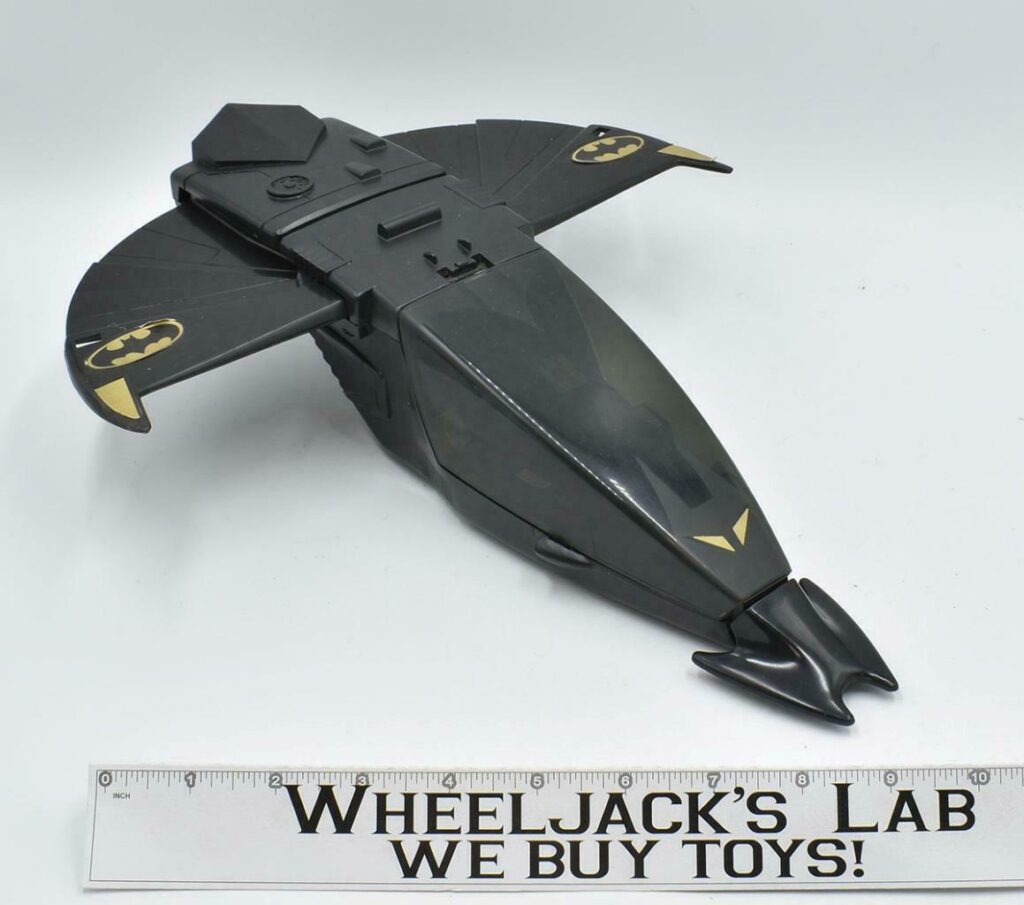Bat Jet Complete DC Comics Batman Dark Knight 1990 Kenner Vehicle ...